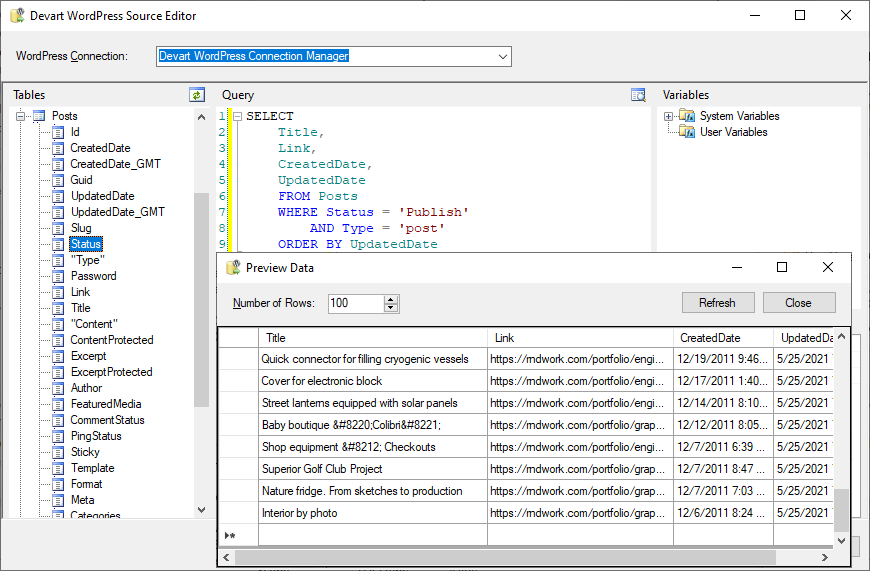 SSIS Data Flow Components for WordPress Pricing, Alternatives & More ...