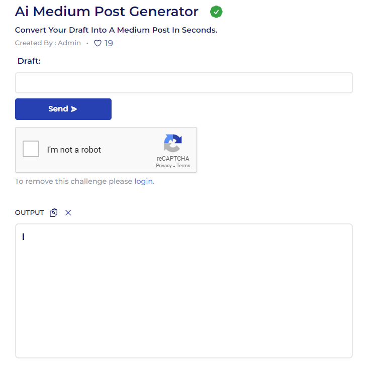 Ai Medium Post Generator Pricing, Alternatives & More 2025 | Capterra
