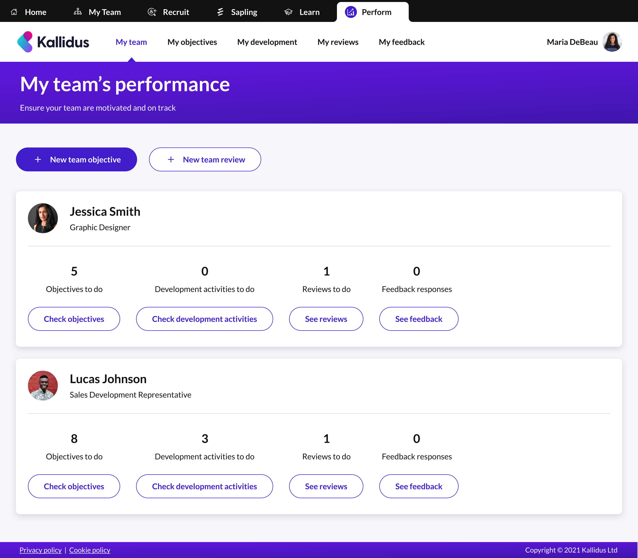 Kallidus Perform Pricing, Cost & Reviews - Capterra UK 2024