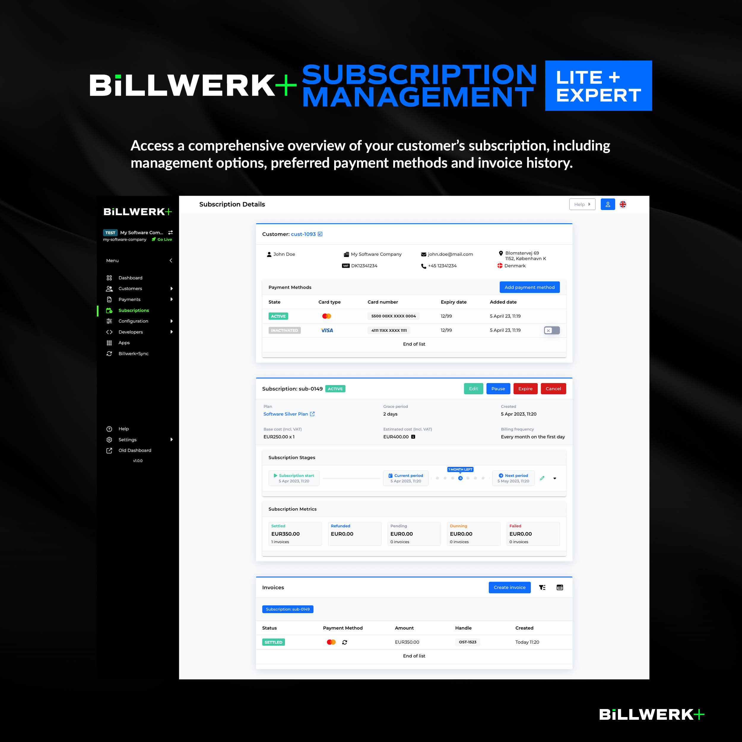 Billwerk+ - Opiniones, precios y características - Capterra España 2024