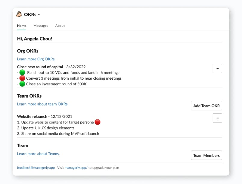 OKRs by Managerly Pricing, Alternatives & More 2024 | Capterra