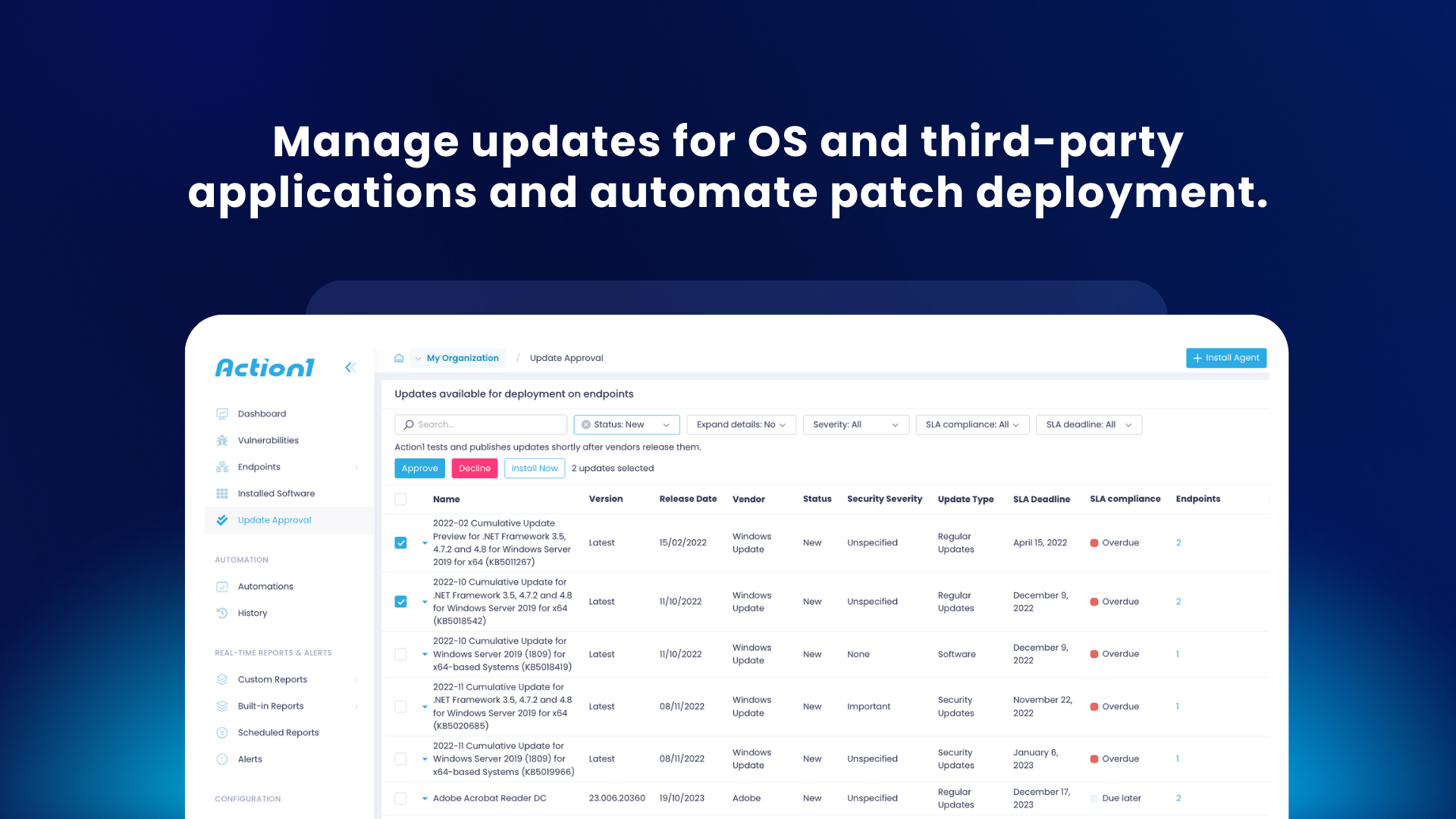 Action1 Software - 2025 Reviews, Pricing & Demo