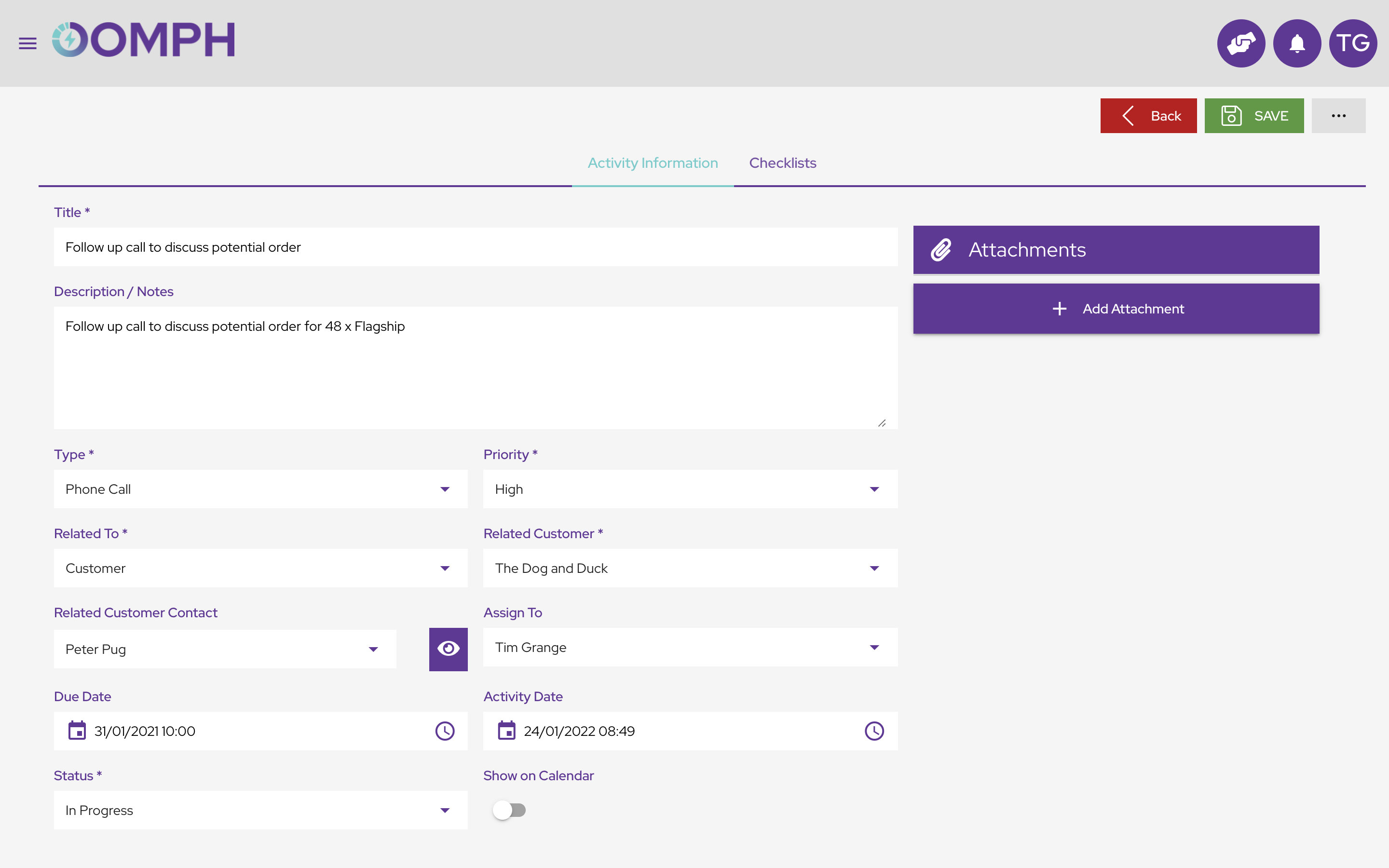 Oomph Software - 2025 Reviews, Pricing & Demo