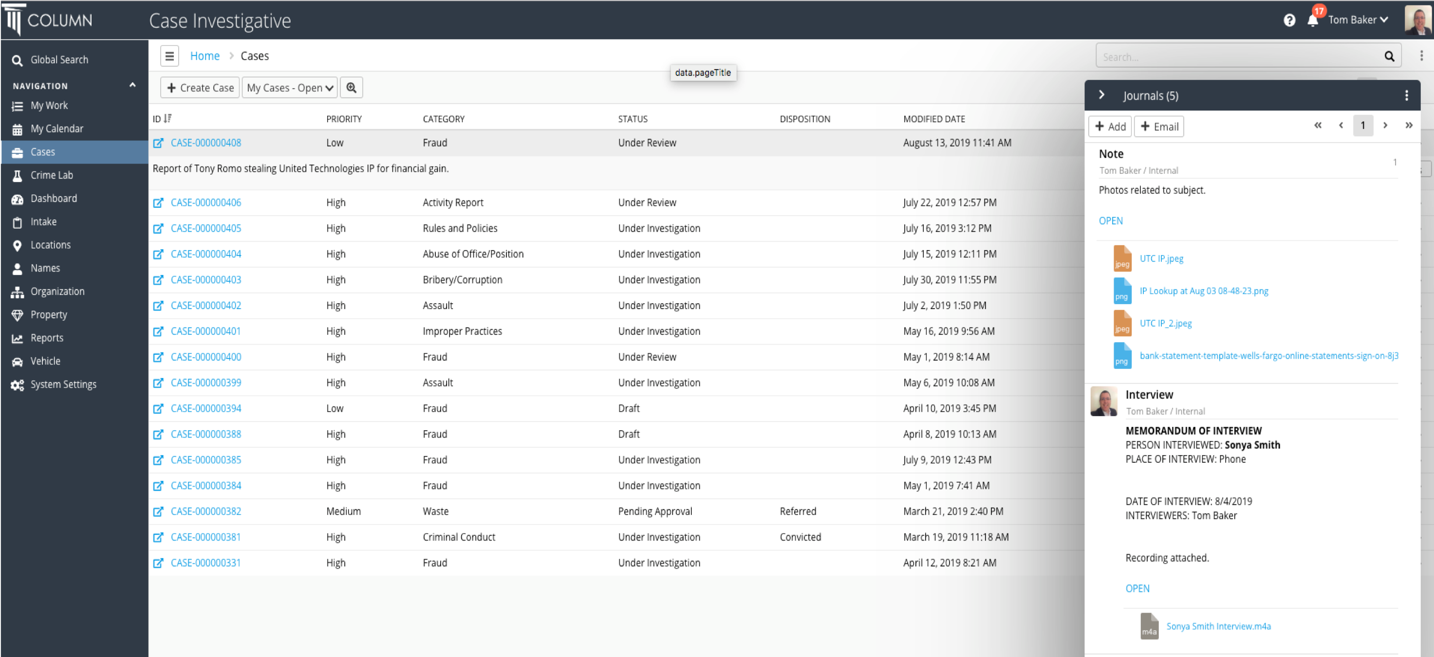 Column Case Management Software - 2025 Reviews, Pricing & Demo