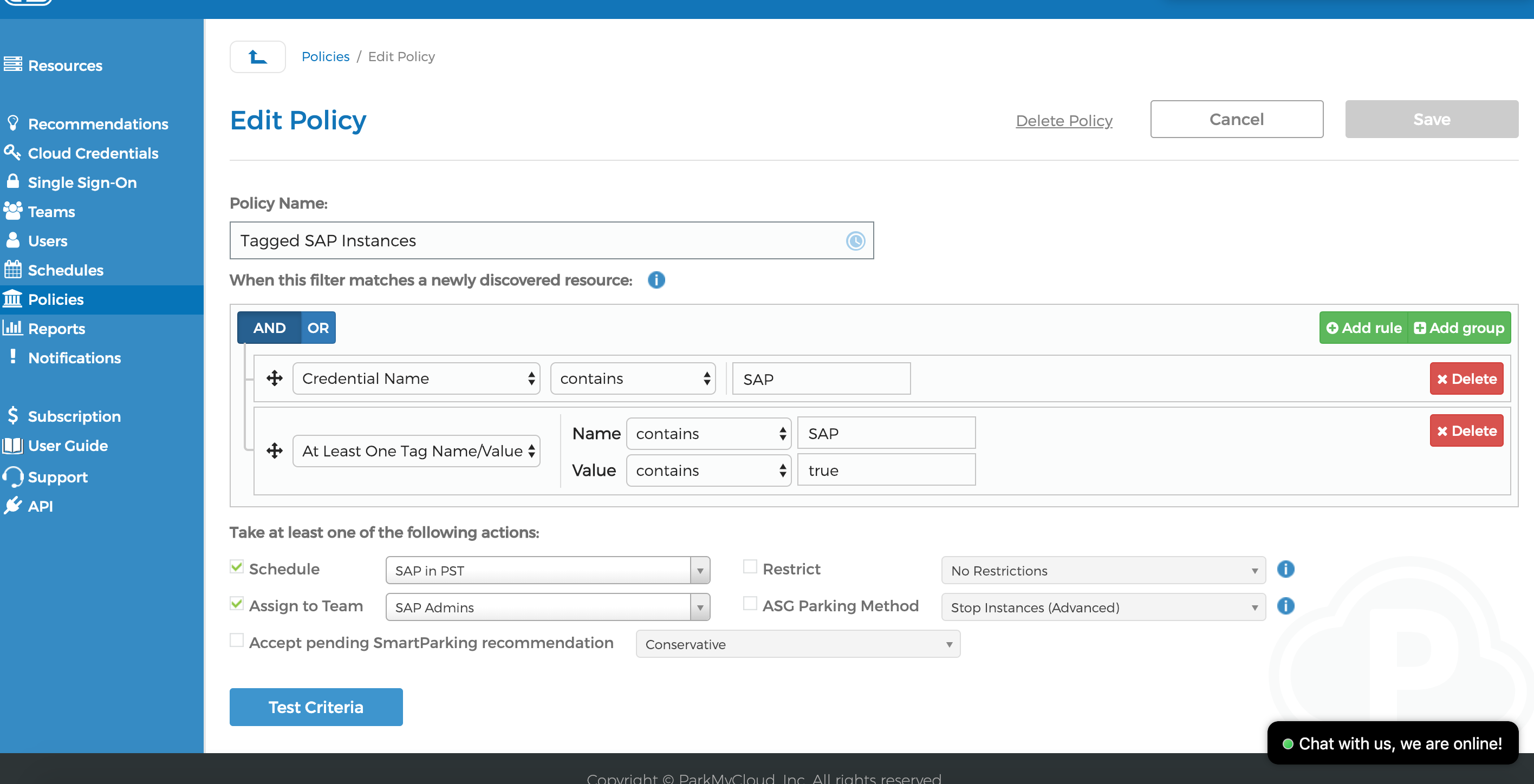 ParkMyCloud: precios, funciones y opiniones | GetApp Colombia 2025