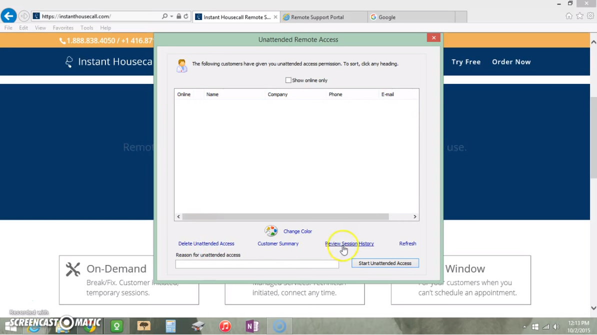 Instant Housecall - Prix, tarif, abonnement et avis | GetApp France 2025