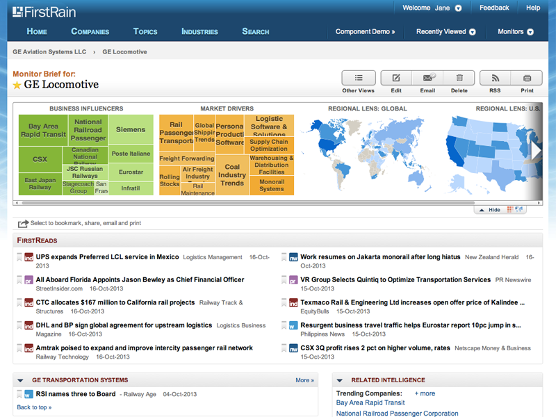 FirstRain Software - 2025 Reviews, Pricing & Demo