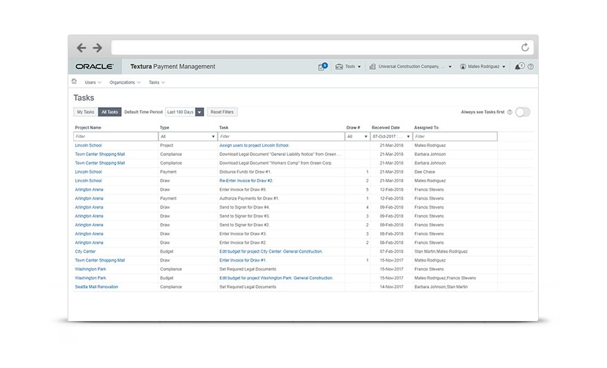 Oracle Textura Payment Management Pricing, Reviews & Features ...