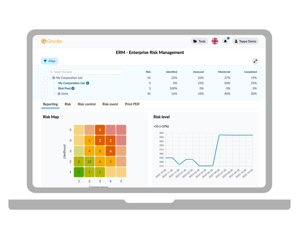 Granite Risk Management: precios, funciones y opiniones | GetApp Chile 2024