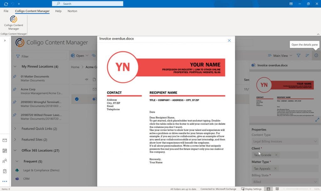 Colligo Content Manager for Microsoft 365 Software - 2025 Reviews ...