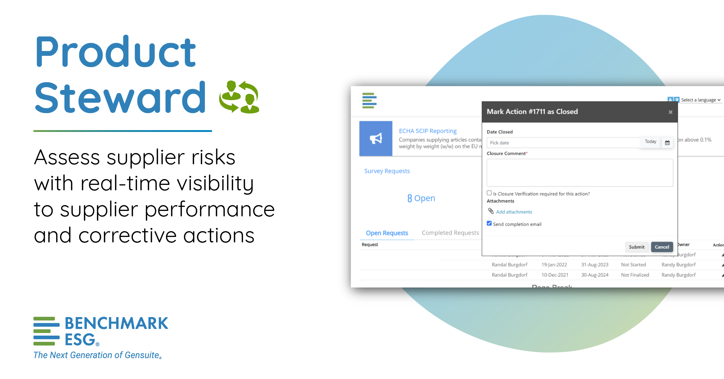 Benchmark Gensuite Stewardship - Avis, notes, prix et abonnements ...