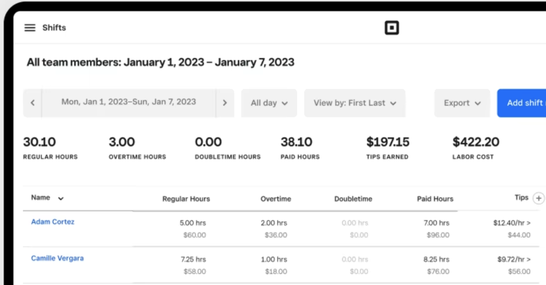 Square Shifts | Reviews, Pricing & Demos - SoftwareAdvice GB