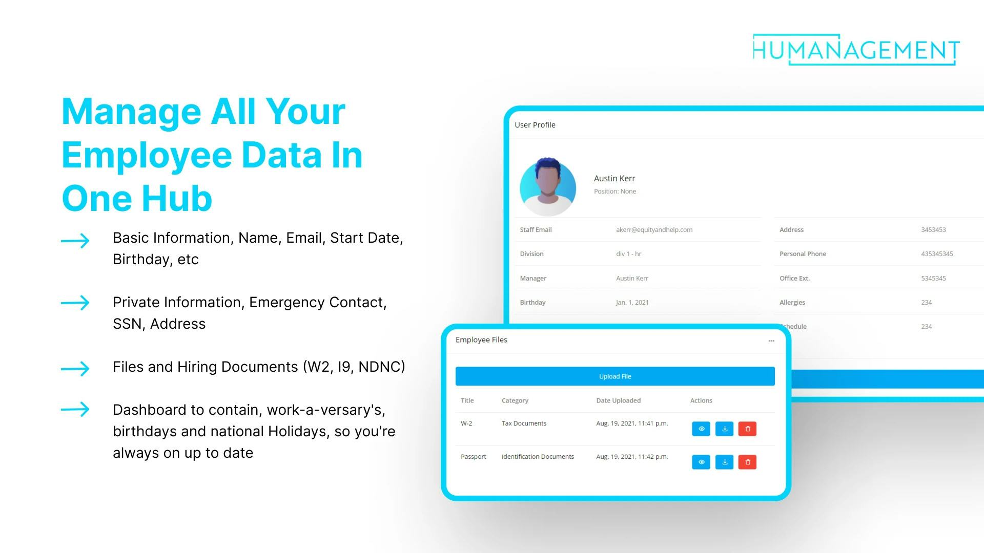 Humanagement Software - 2025 Reviews, Pricing & Demo