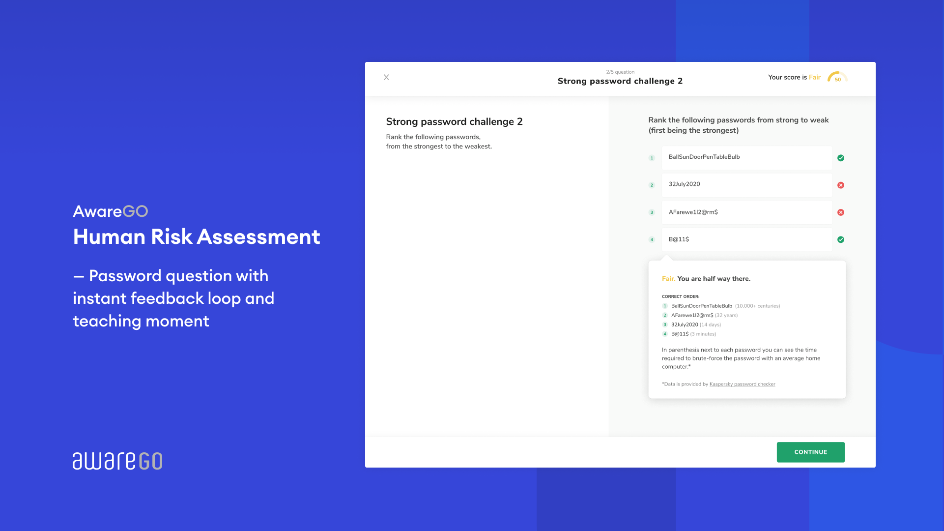 AwareGO Human Risk Assessment Cost & Reviews - Capterra Australia 2024