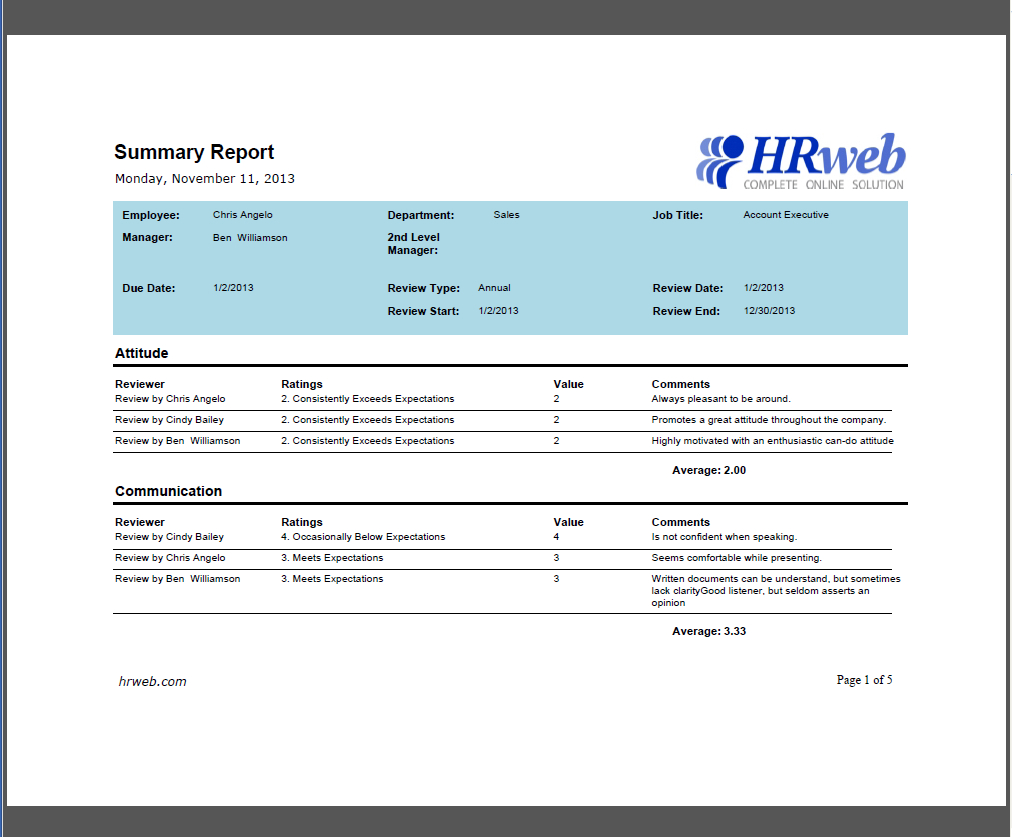 HRweb Software - 2025 Reviews, Pricing & Demo