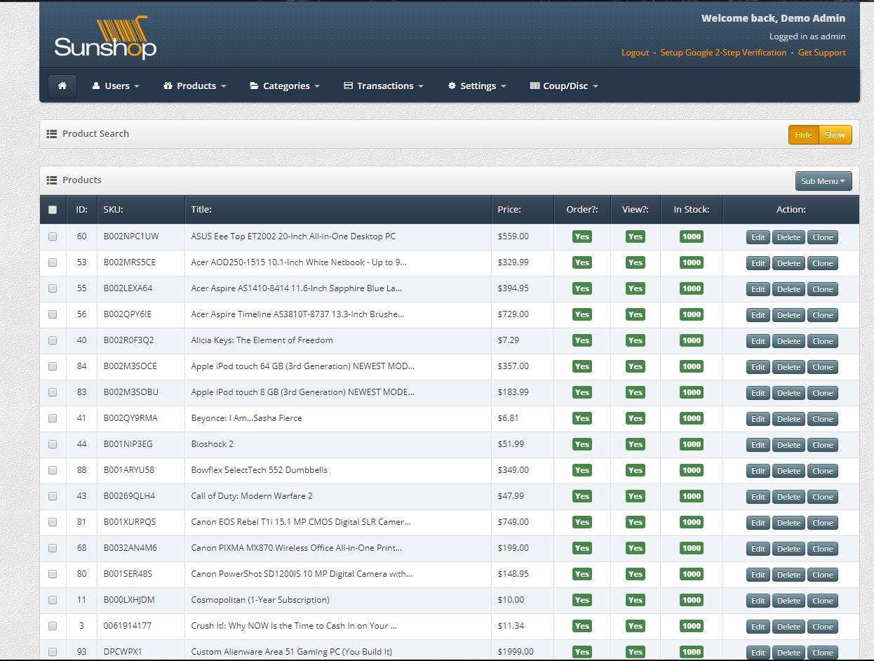 SunShop Software - 2023 Reviews, Pricing & Demo