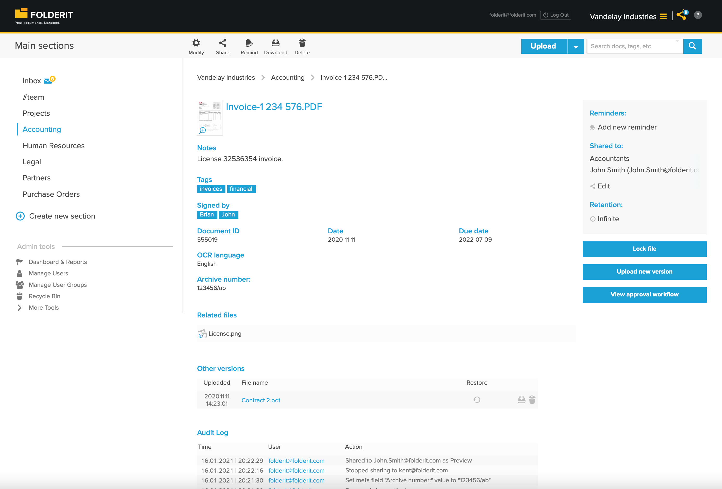 FOLDERIT: precios, funciones y opiniones | GetApp España 2025