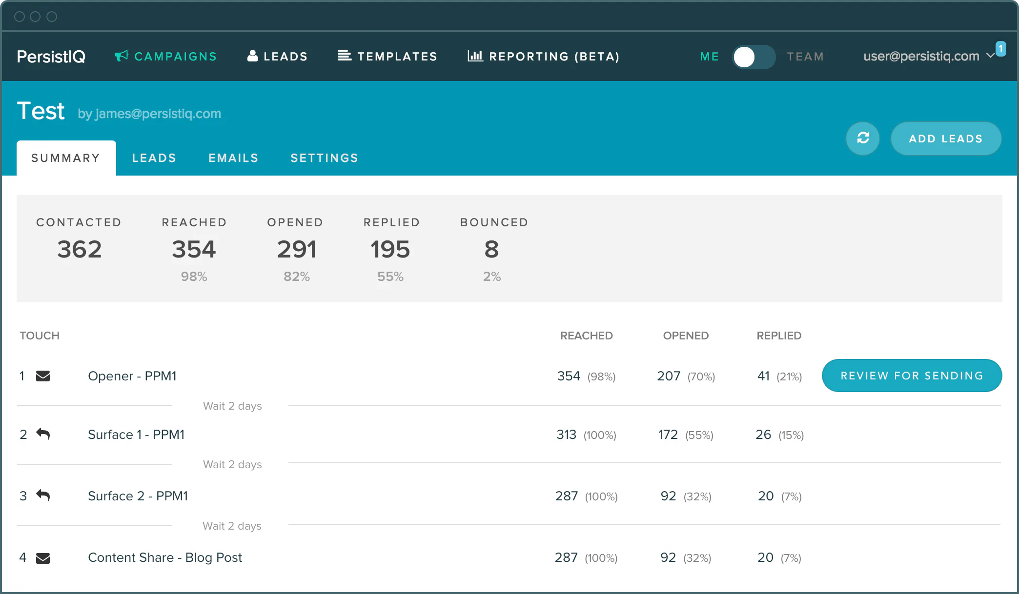 PersistIQ: precios, funciones y opiniones | GetApp España 2026