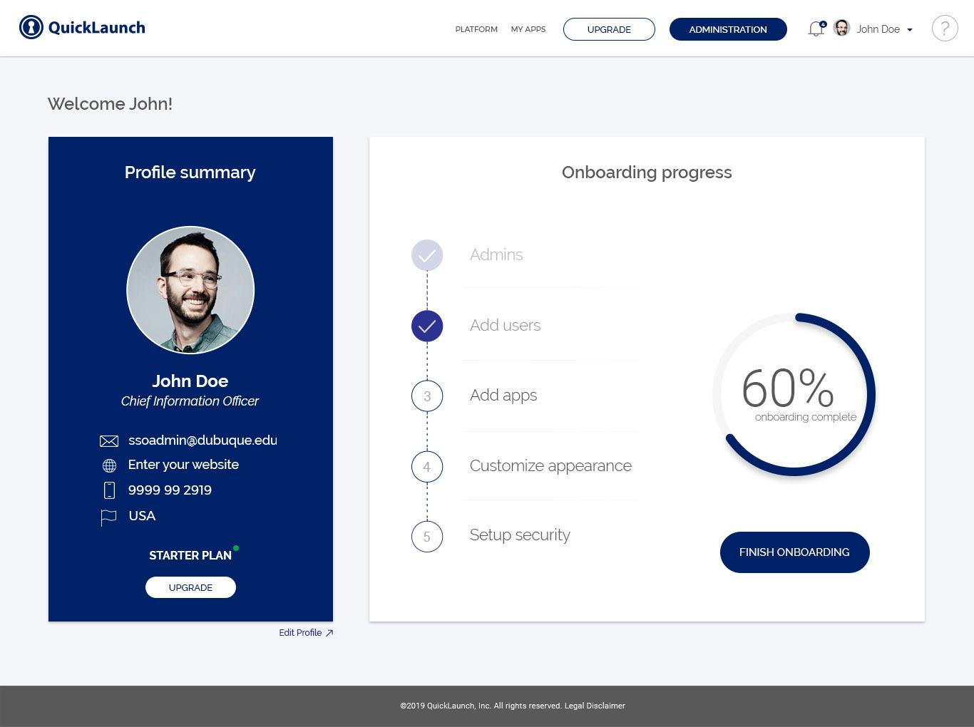 QuickLaunch SSO - Prix, tarif, abonnement et avis | GetApp France 2025