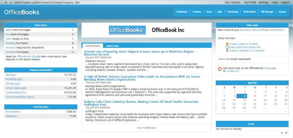 OfficeBooks | Reviews, Pricing & Demos - SoftwareAdvice IE