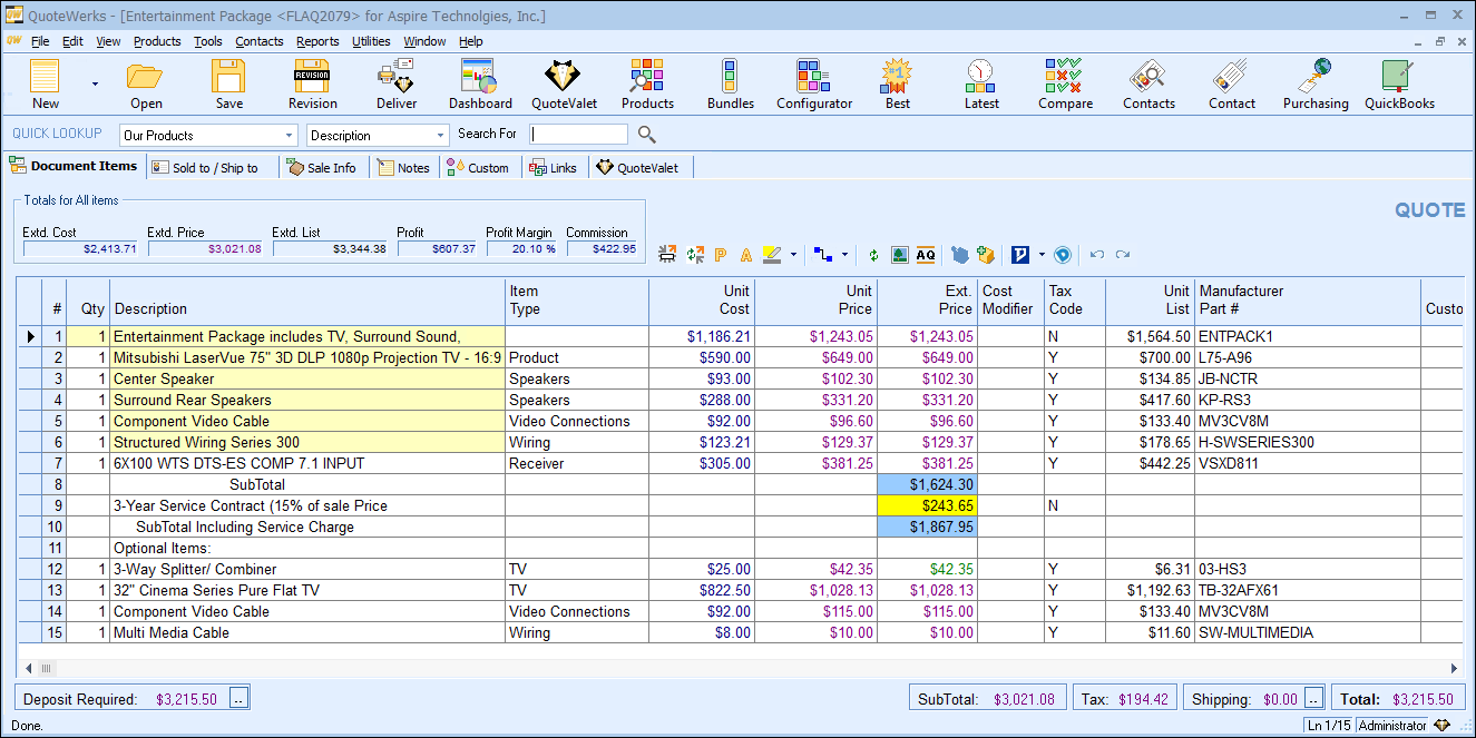 QuoteWerks Software - 2025 Reviews, Pricing & Demo