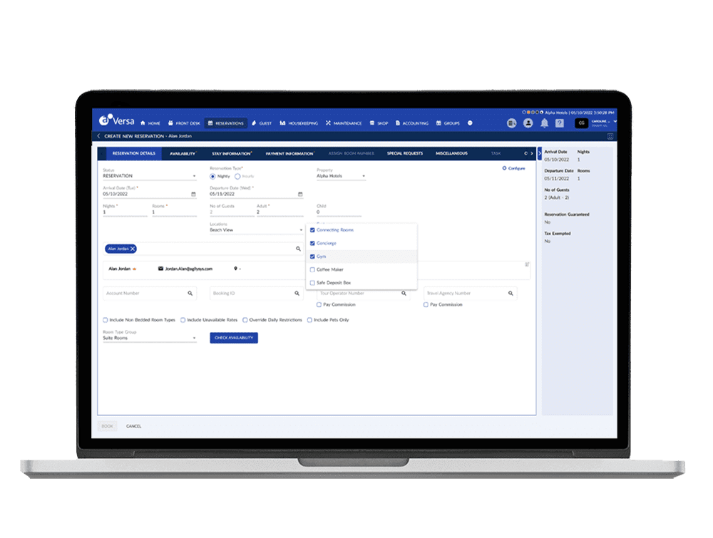 Agilysys Versa Software - 2024 Reviews, Pricing & Demo