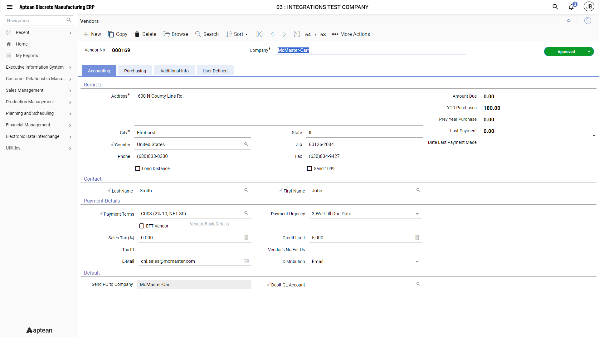 Aptean Industrial Manufacturing ERP Made2Manage Edition Software ...