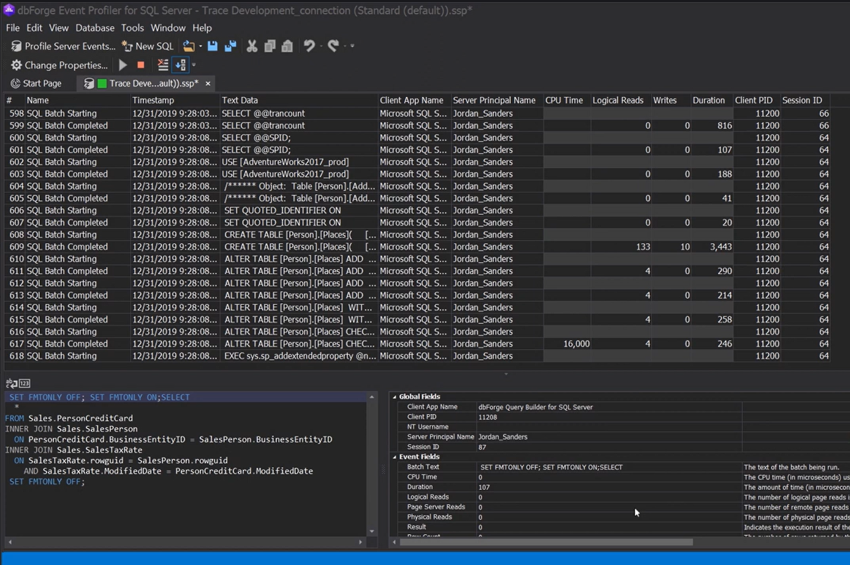 dbForge Event Profiler for SQL Server Price, Reviews & Ratings | GetApp Ireland 2025