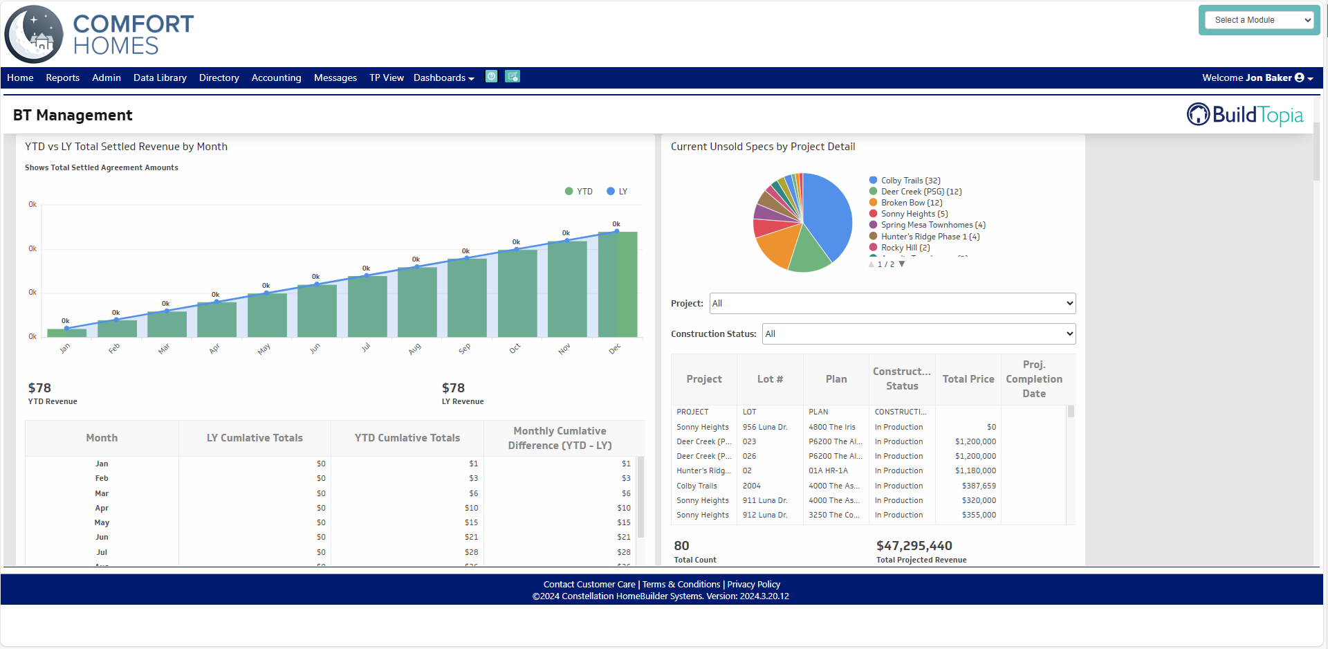 Constellation HomeBuilder Systems Software Reviews, Demo & Pricing - 2024