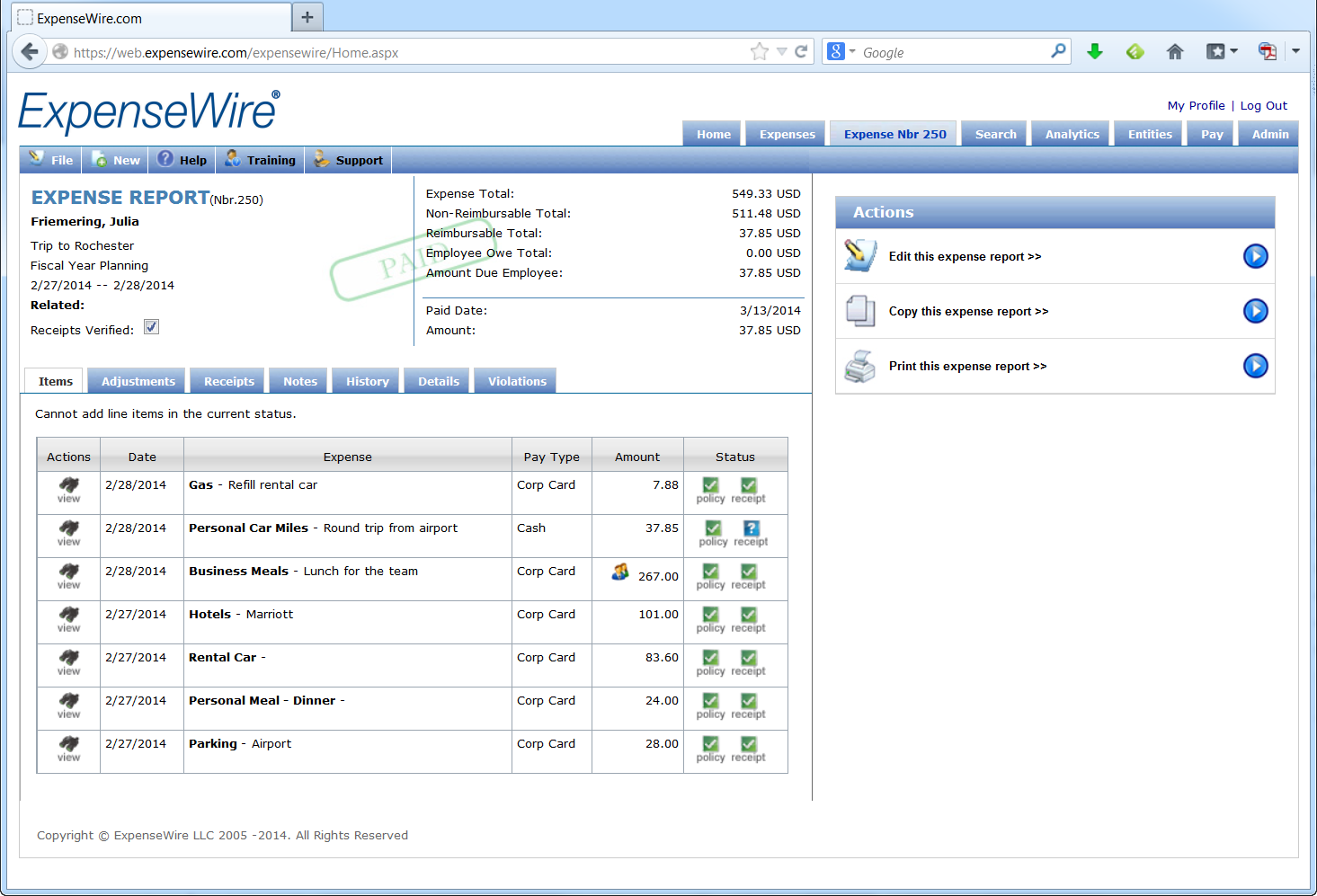 ExpenseWire Software - 2025 Reviews, Pricing & Demo