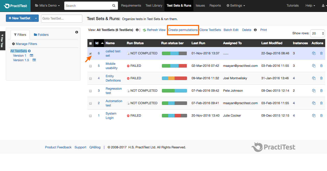 PractiTest Software - 2023 Reviews, Pricing & Demo