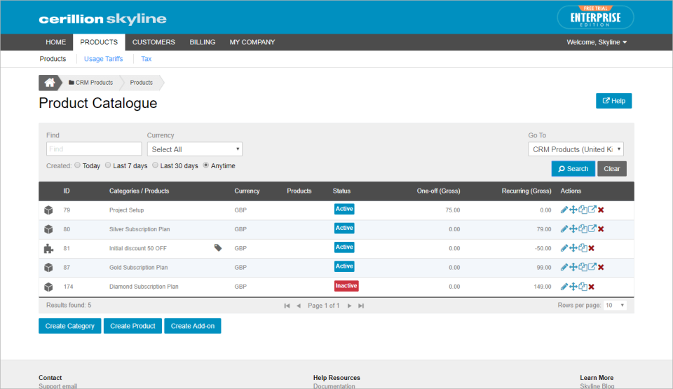 Cerillion Skyline Price, Features, Reviews & Ratings - Capterra India