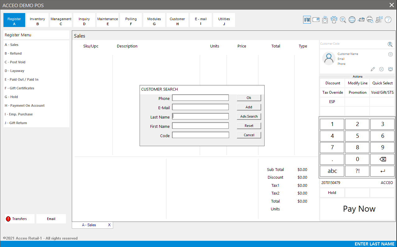 ACCEO Retail-1 Software - 2025 Reviews, Pricing & Demo