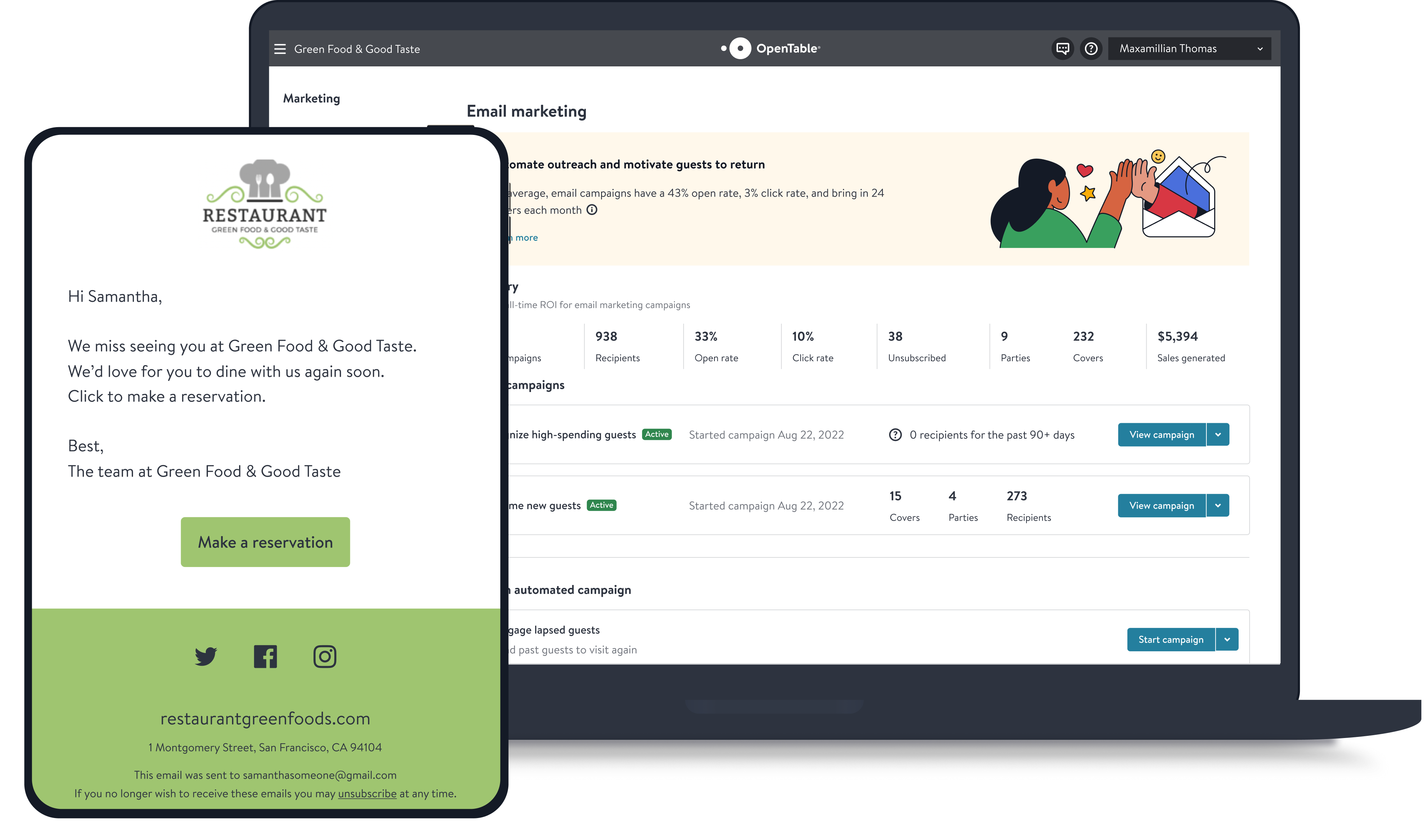 OpenTableとは？ | 機能や料金、導入事例をご紹介【キャプテラ】