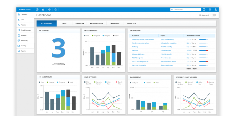 Visma Severa Software - 2025 Reviews, Pricing & Demo