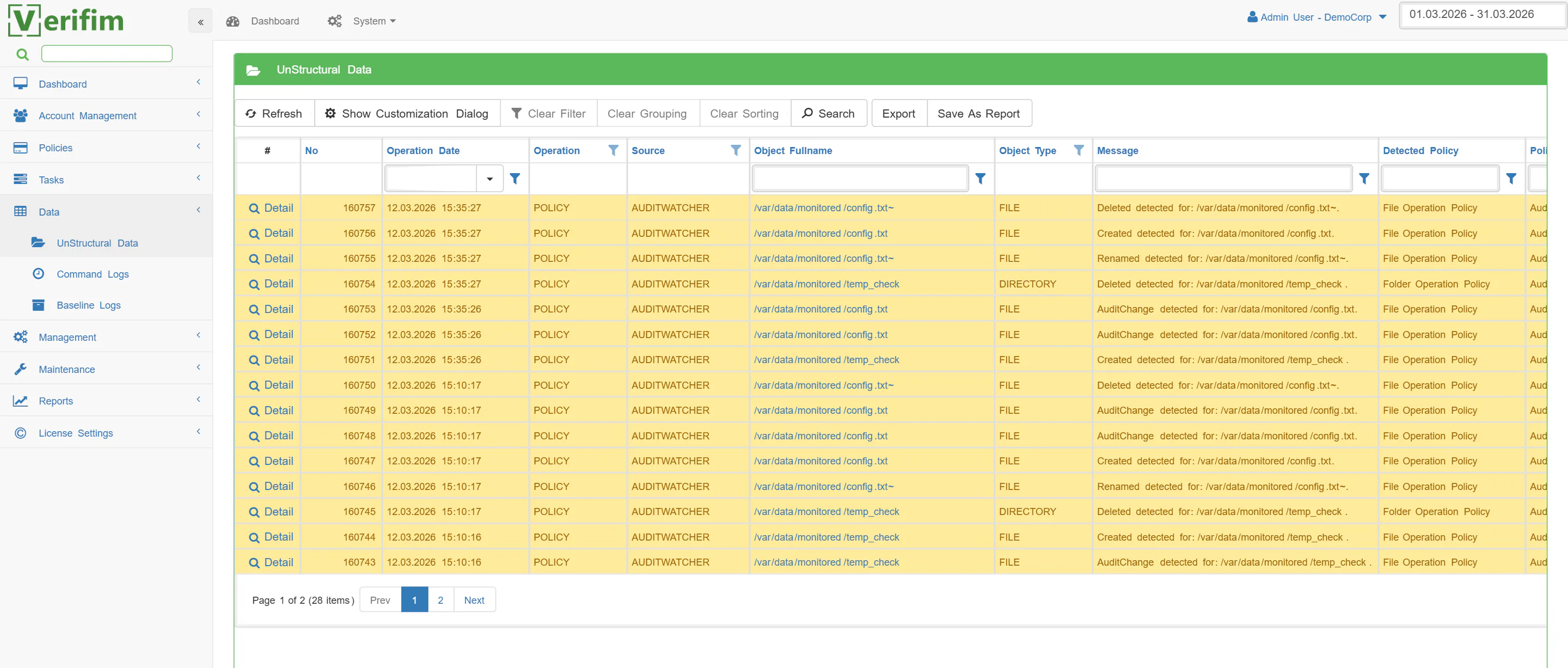 Siberson Verifim File Integrity Monitoring Reviews, Cost & Features ...