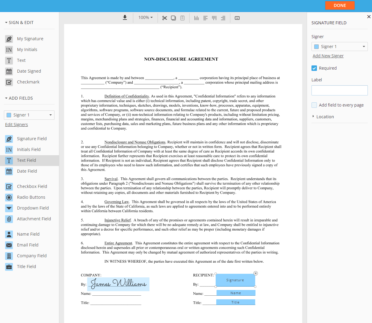 DigiSigner Price, Features, Reviews & Ratings - Capterra India