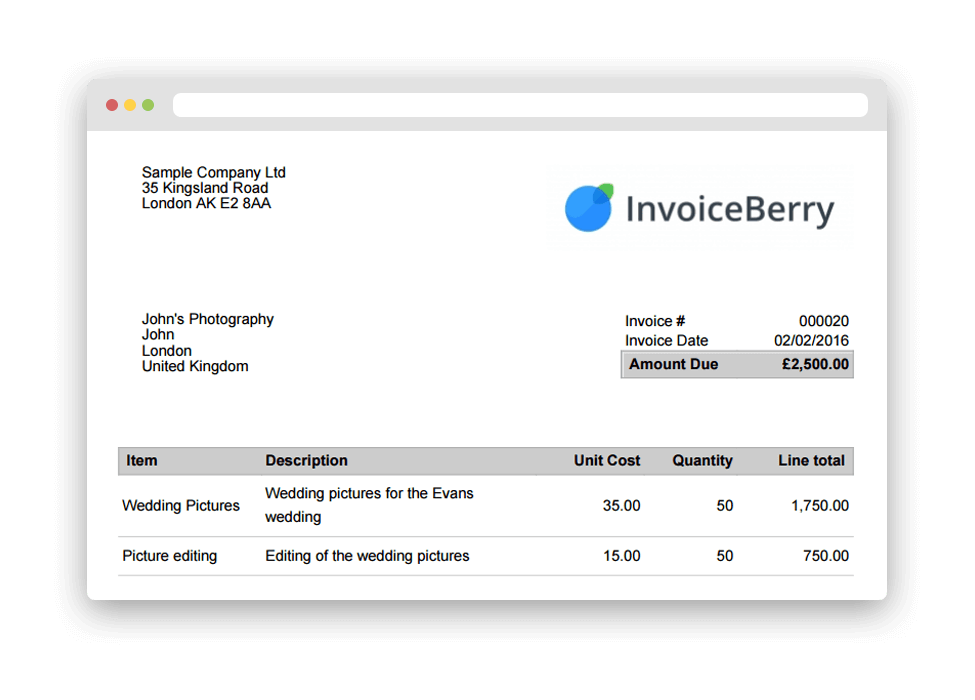 InvoiceBerry | Reviews, Pricing & Demos - SoftwareAdvice GB