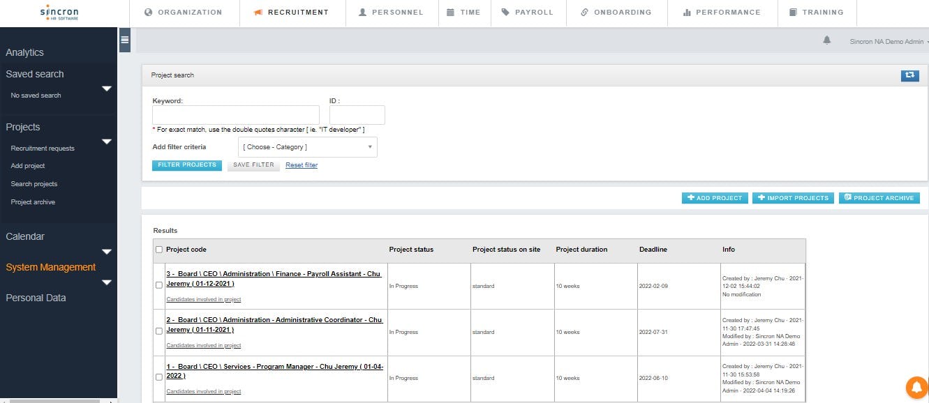 Sincron HR Software Reviews, Cost & Features | GetApp Australia 2025