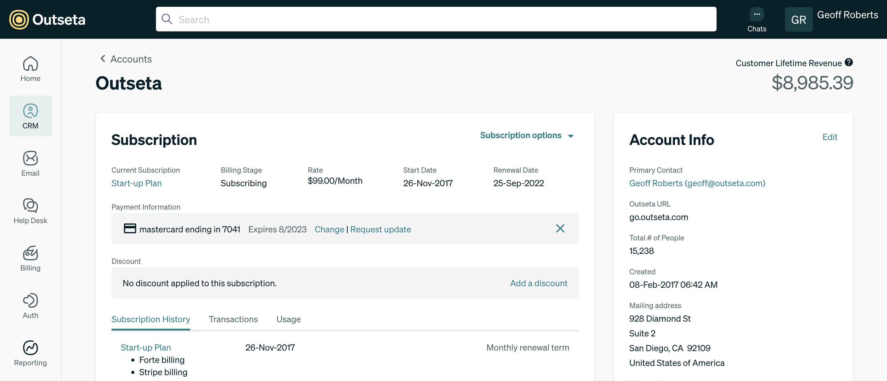 Outseta | Reviews, Pricing & Demos - SoftwareAdvice IE