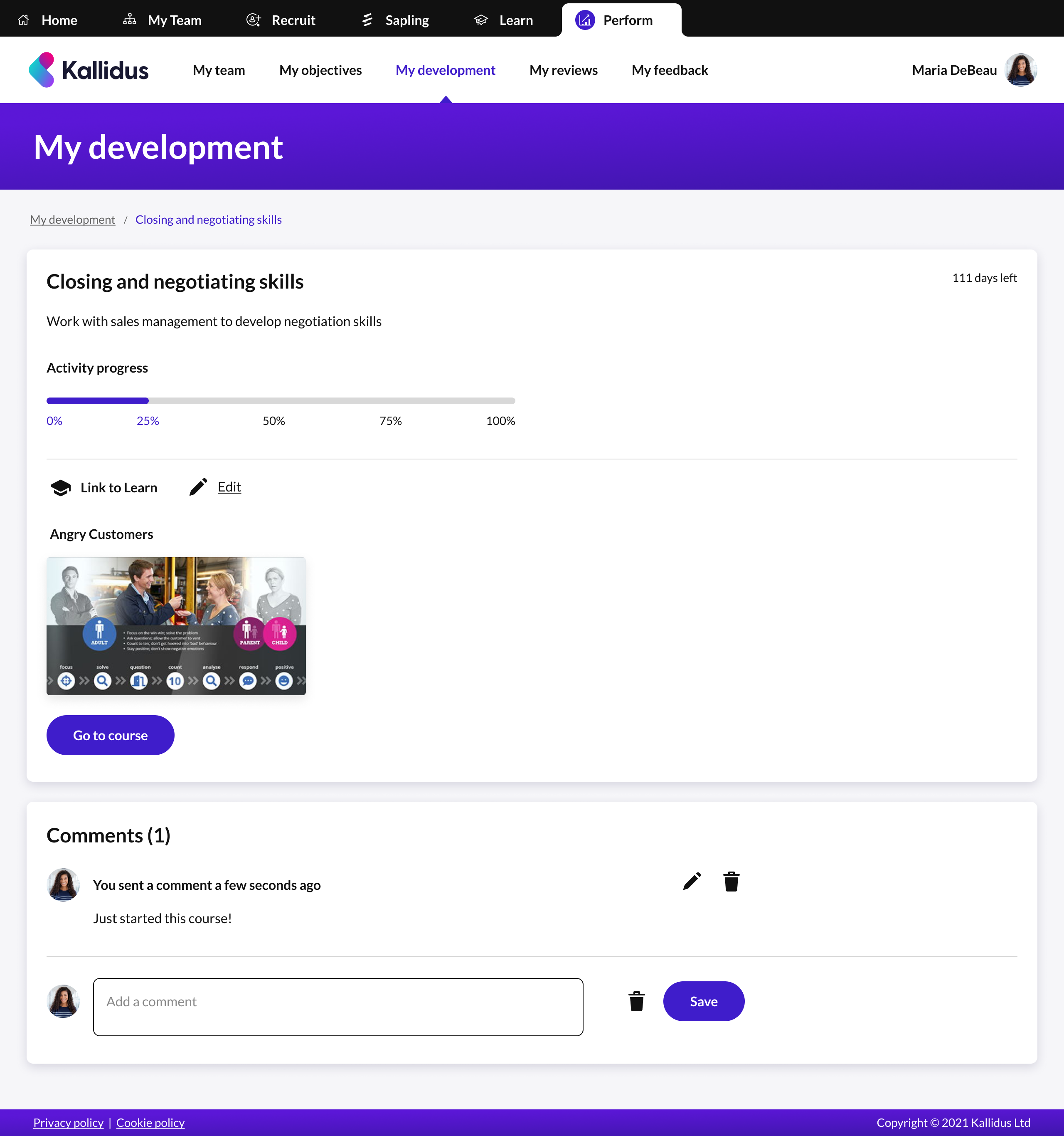 Kallidus Perform Pricing, Cost & Reviews - Capterra UK 2024