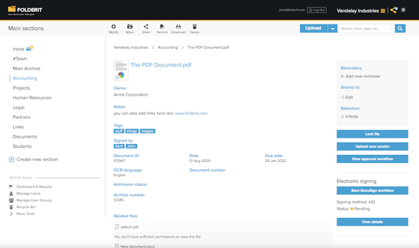 FOLDERIT Reviews, Demo & Pricing - 2022