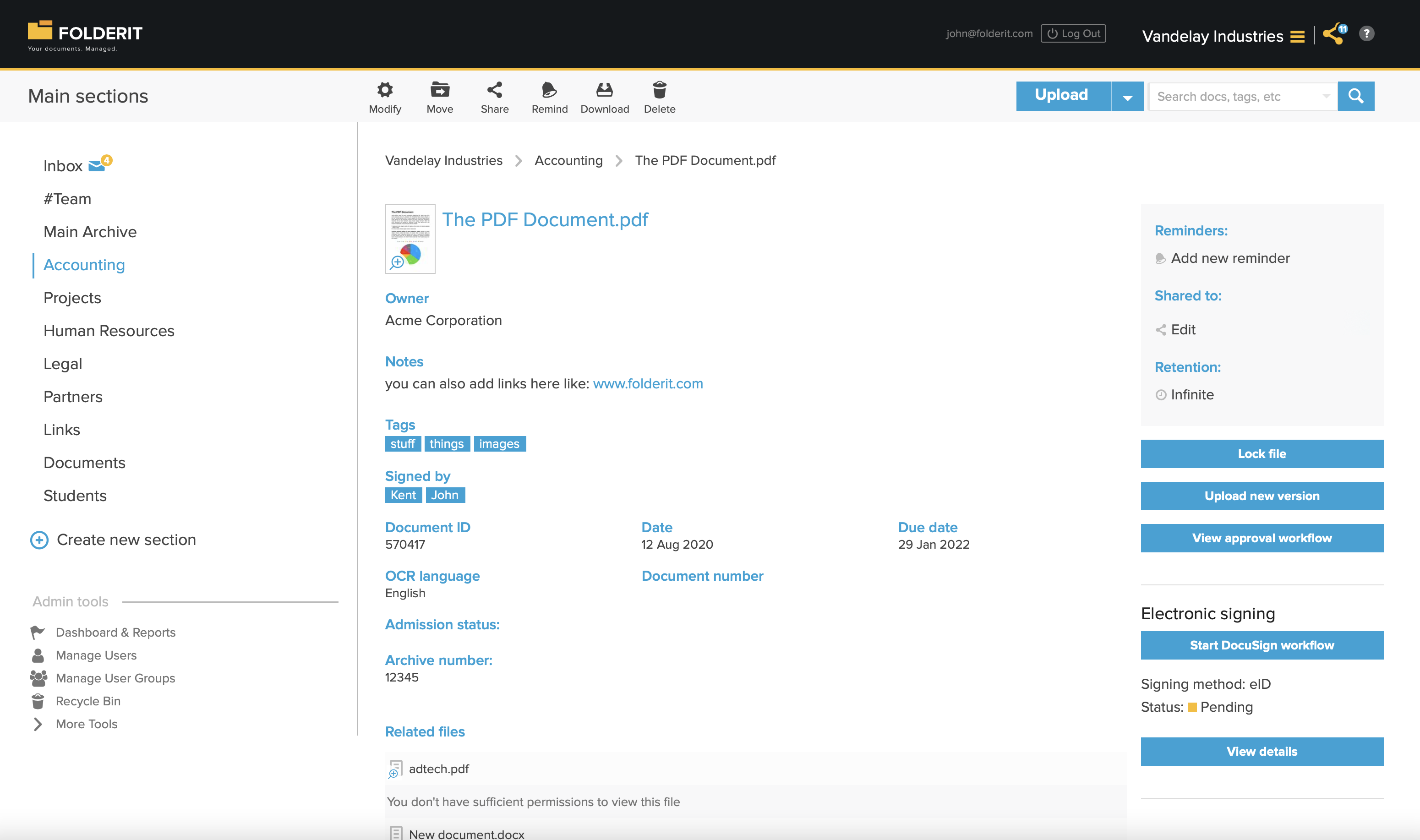 FOLDERIT Software - 2025 Reviews, Pricing & Demo