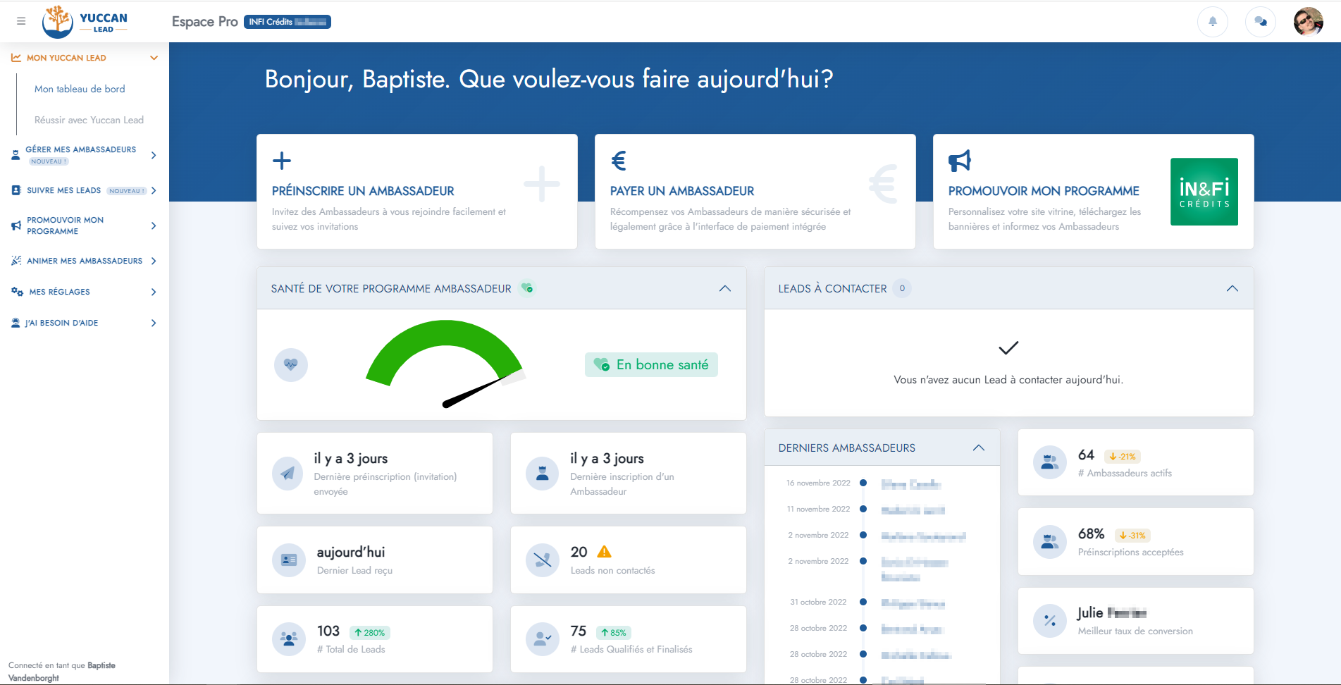 Yuccan Lead - Avis, notes, prix et abonnements - Capterra France 2024