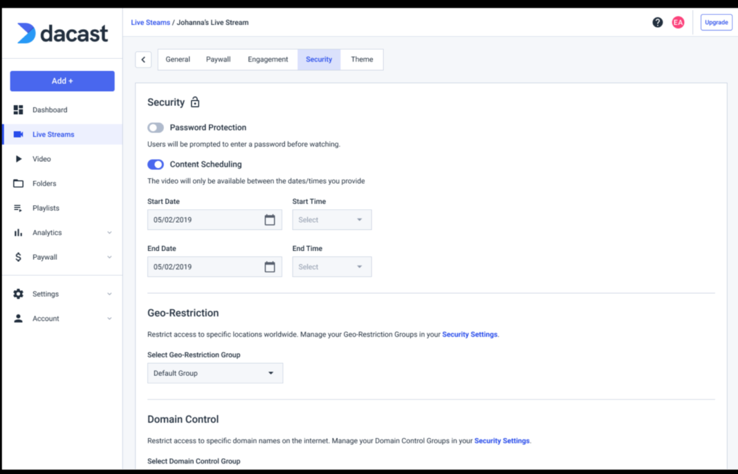 Dacast Software - 2024 Reviews, Pricing & Demo