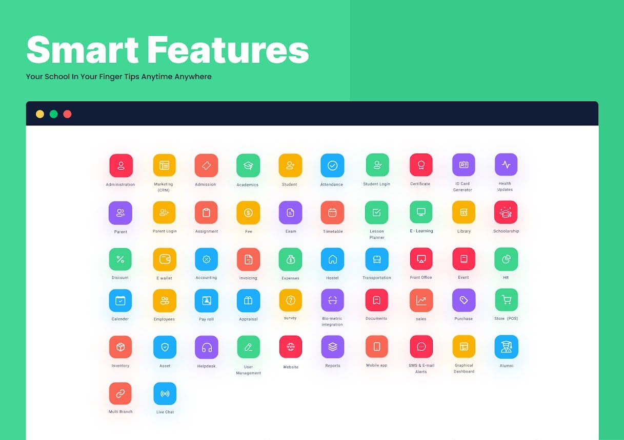 Smart School ERP - Prix, tarif, abonnement et avis | GetApp France 2025