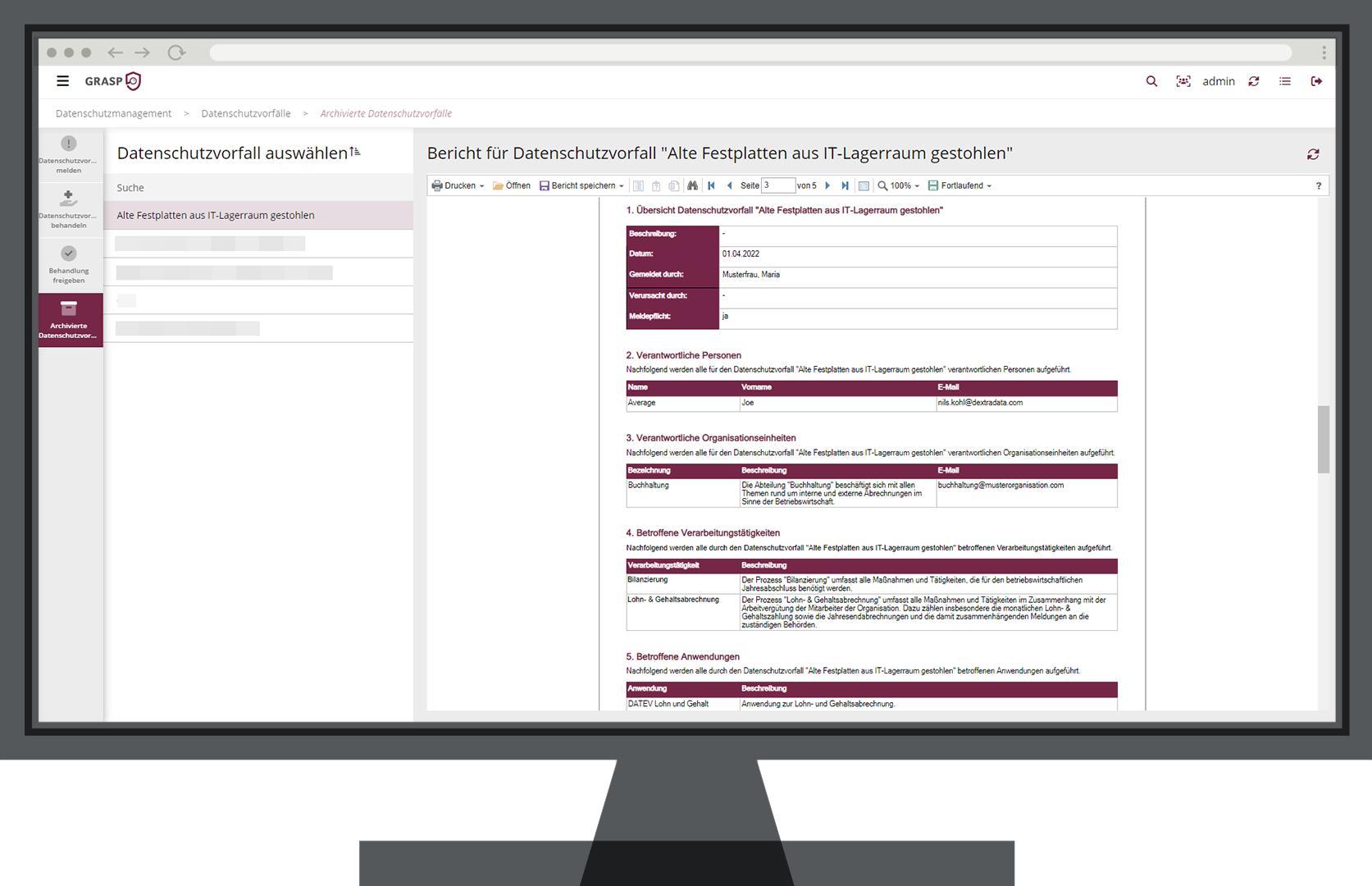 GRASP German GRC Software - 2025 Reviews, Pricing & Demo