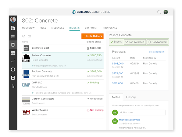 BuildingConnected Reviews, Demo & Pricing - 2021