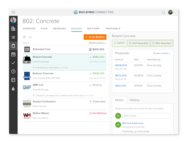 BuildingConnected Reviews, Demo & Pricing - 2022