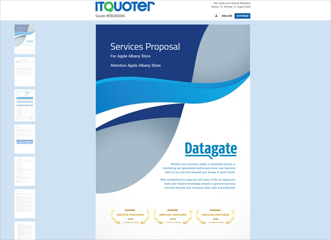 ITQuoter Software Reviews, Demo & Pricing - 2024